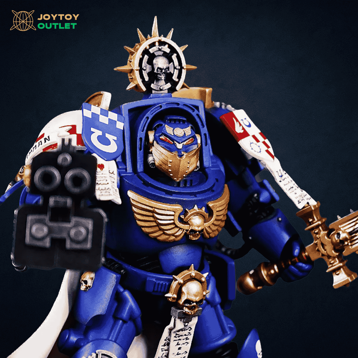 JoyToy Warhammer 40K Ultramarines Captain Severus Agemman Terminator ...