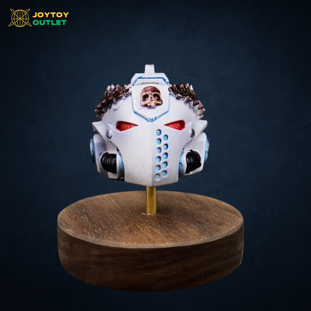 JOYTOY Warhammer 40K White Scars Captain Kor’sarro Khan Helmet | 1/18 ...
