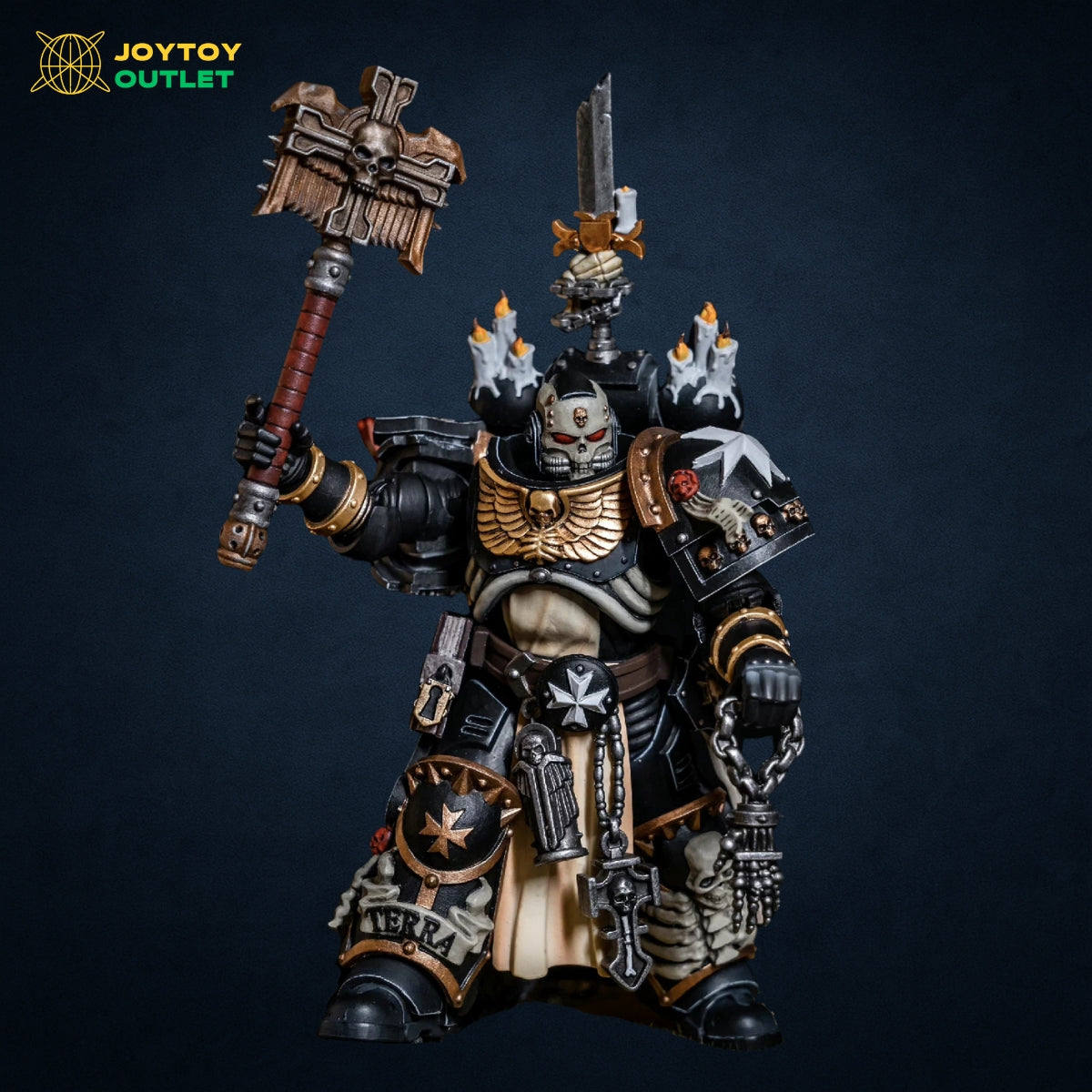 Black Templars Chaplain JOYTOY Custom Modified | Warhammer 40K ...