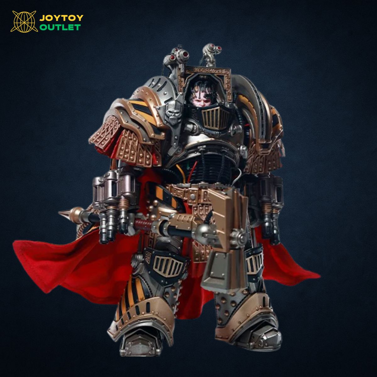 Warhammer 40K Perturabo Cape Clothing Set | JoyToy 1/18 | JOYTOYOUTLET