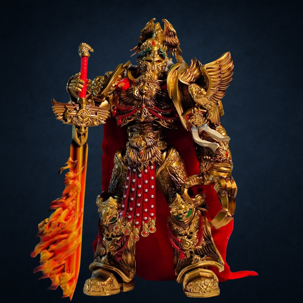 Emperor of Mankind Primarch Gene-Seed Helmet Set | Warhammer 40K ...